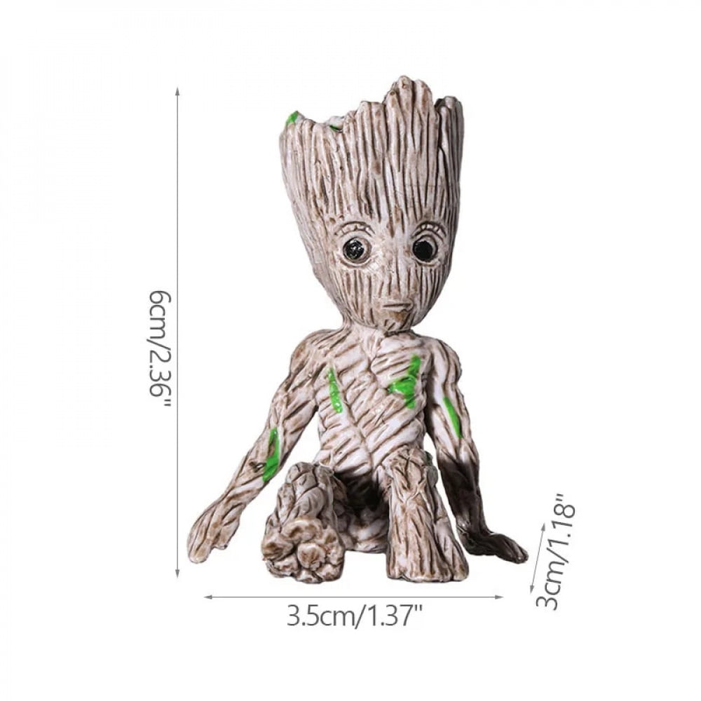 Action Figure Anime Mini Groot Decoration PVC Collection Figurine Toy ...