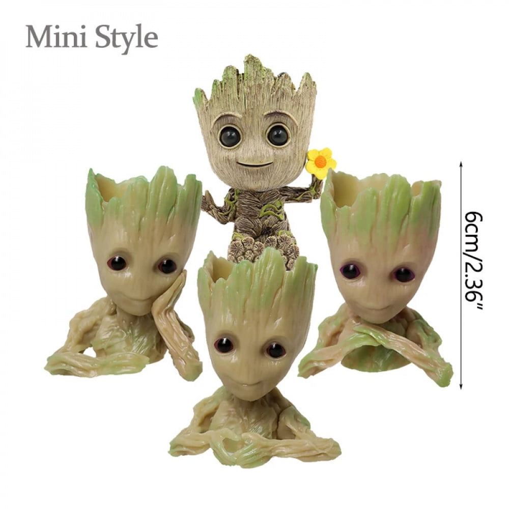Action Figure Anime Mini Groot Decoration PVC Collection Figurine Toy ...