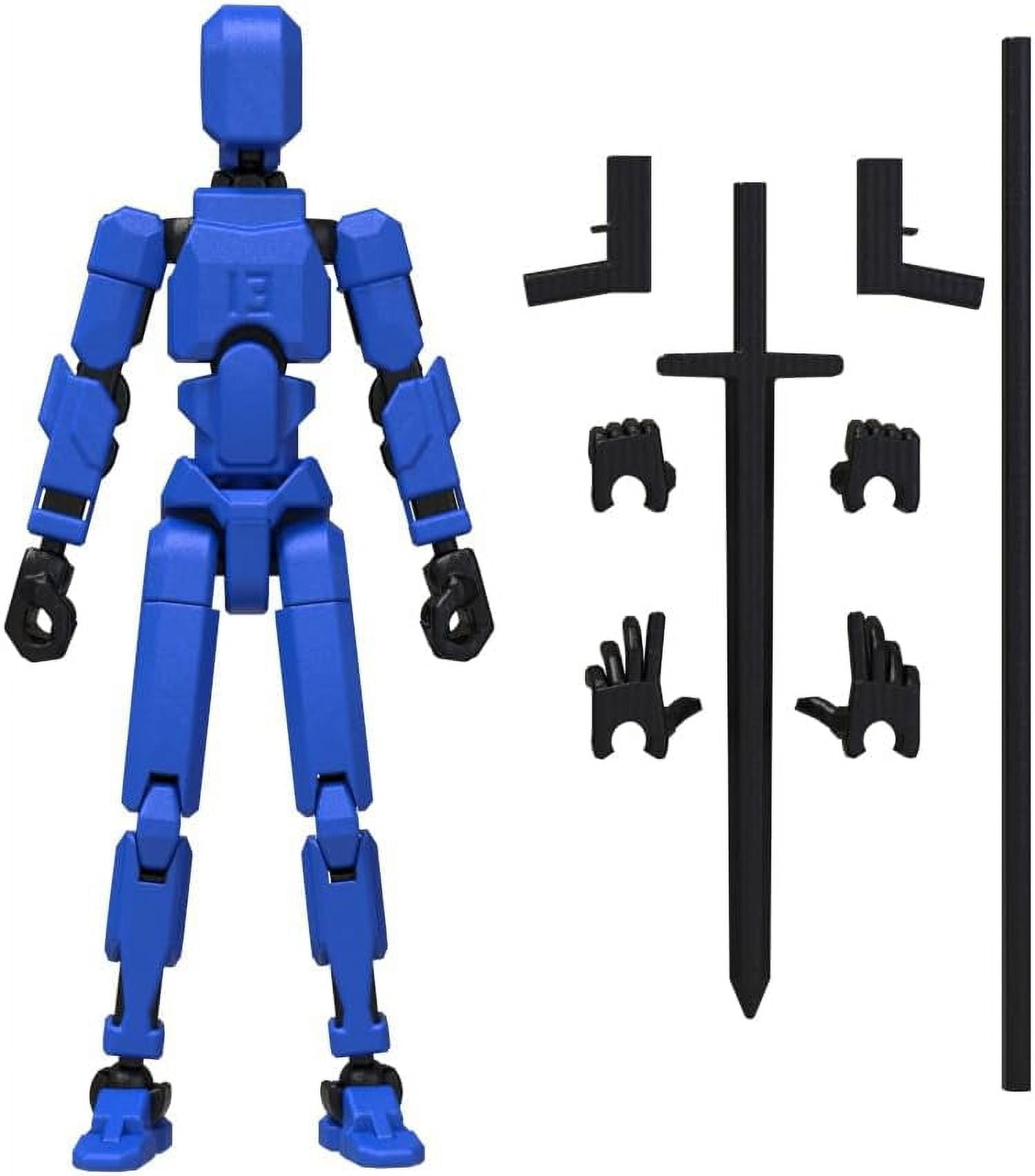 Action Figure,Assembly Completed Dummy Nova Lucky Action Figure 3D ...