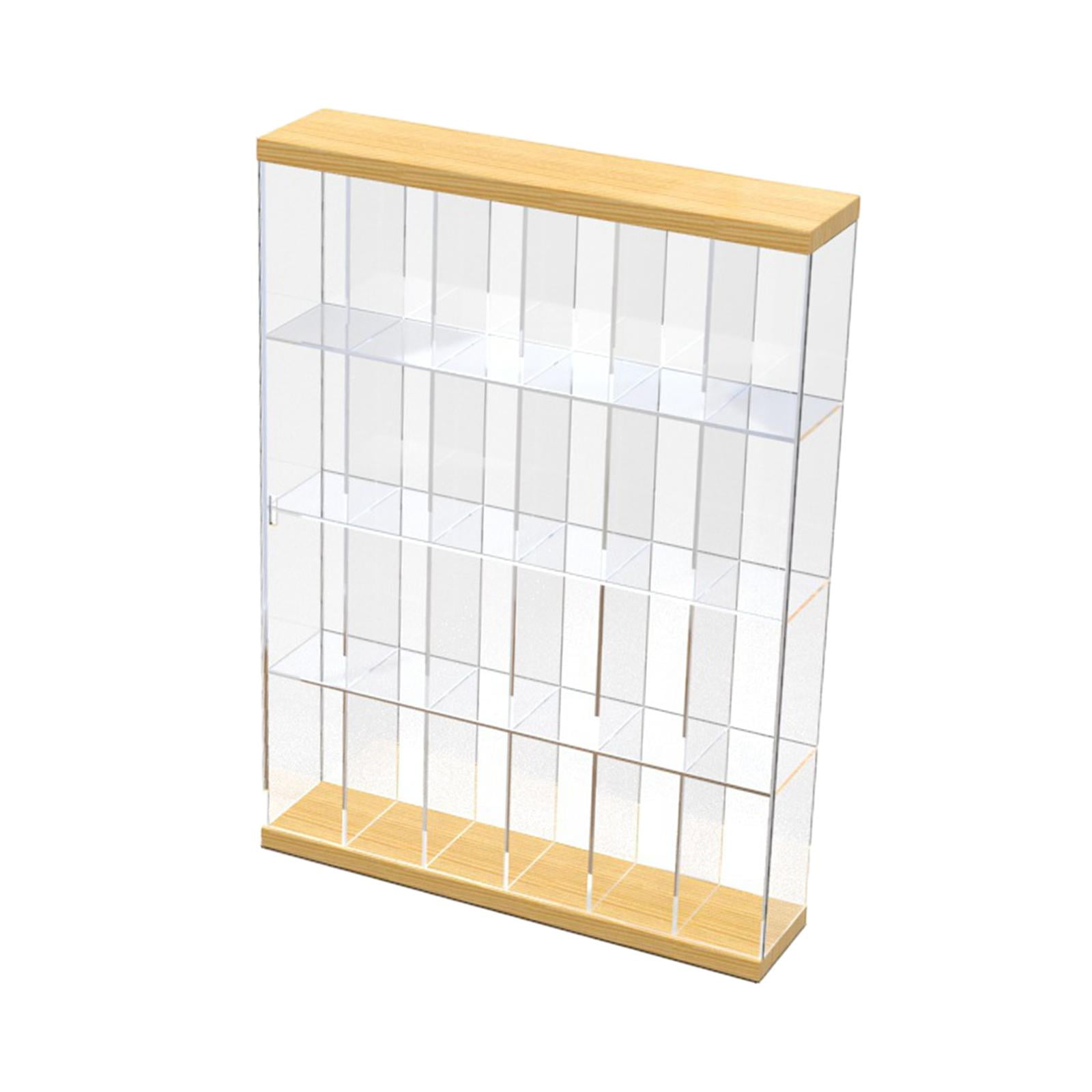 Action Figure Display Shelf Counter Acrylic Box Doll Model Wall Mounted ...