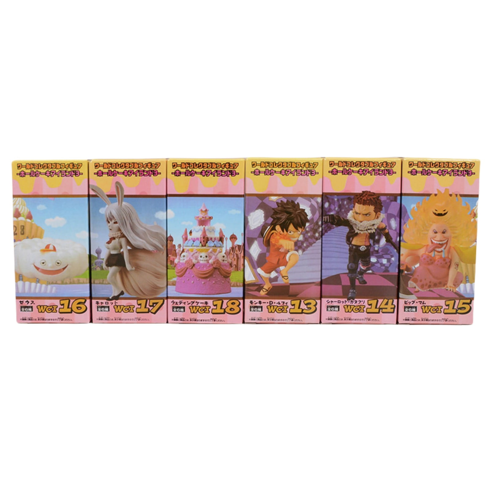 Action Figure Luffy Figure Charlotte Linlin Figure Charlotte Katakuri ...