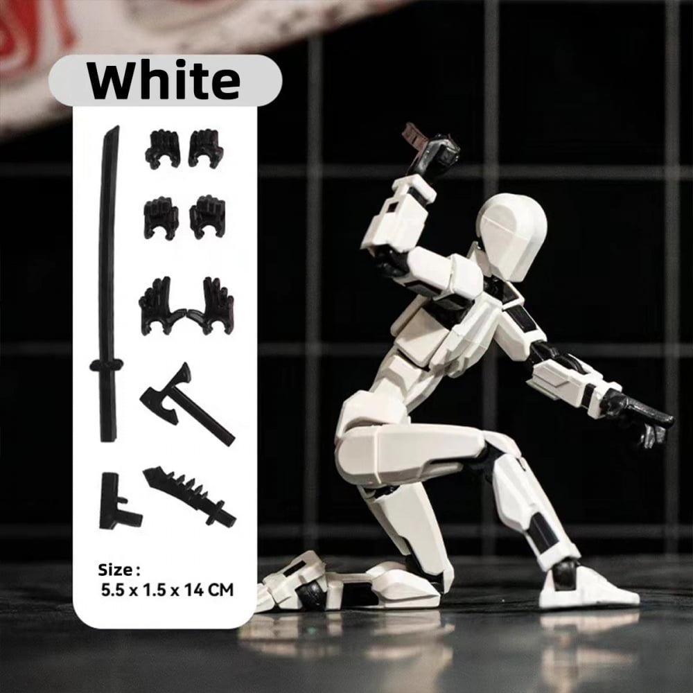 Action Figure Model Mini Action Figure Full Joint Robot Toy Movable Toy ...