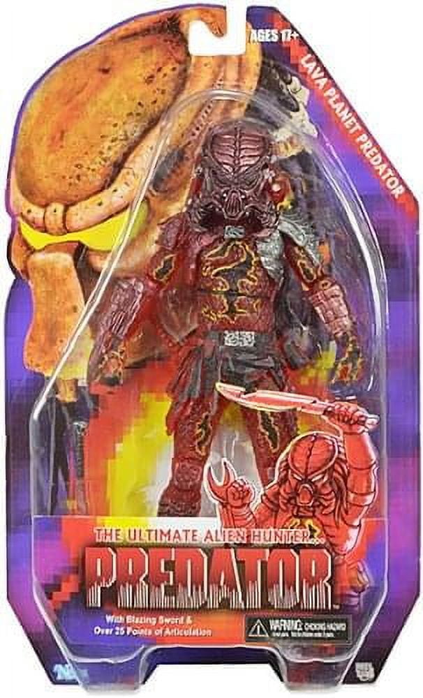 Action Figure - Predators - Series 10 Lava Planet 7" - Walmart.com