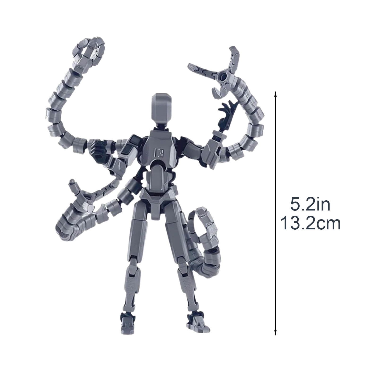 Action Figure Printed Action Figure Assembly Completed Action Figure ...