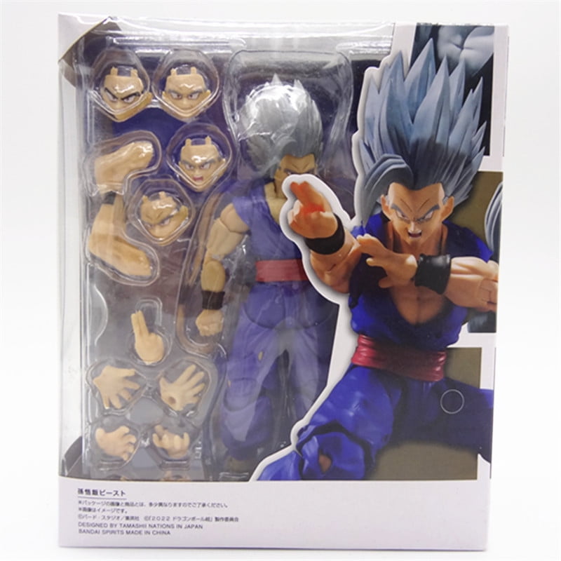Action Figure Set - Goku (Ultra Instinct), Super Saiyan Trunks, Vegeta ...