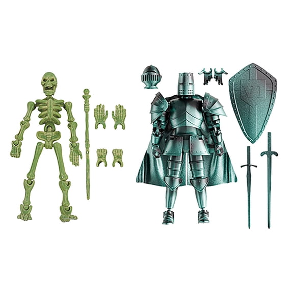 Action Figure Set Skeleton Action Figures Action Figures Dummy ...