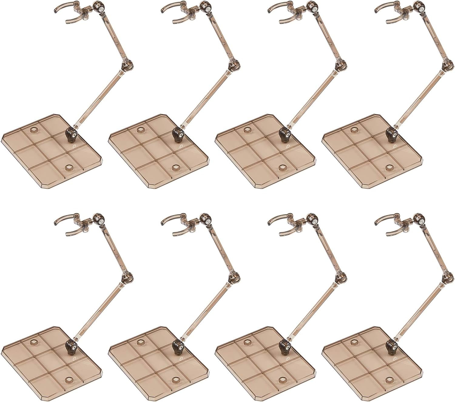 Action Figure Stand 8Pcs Assembly Action Figure Display Holder Base ...