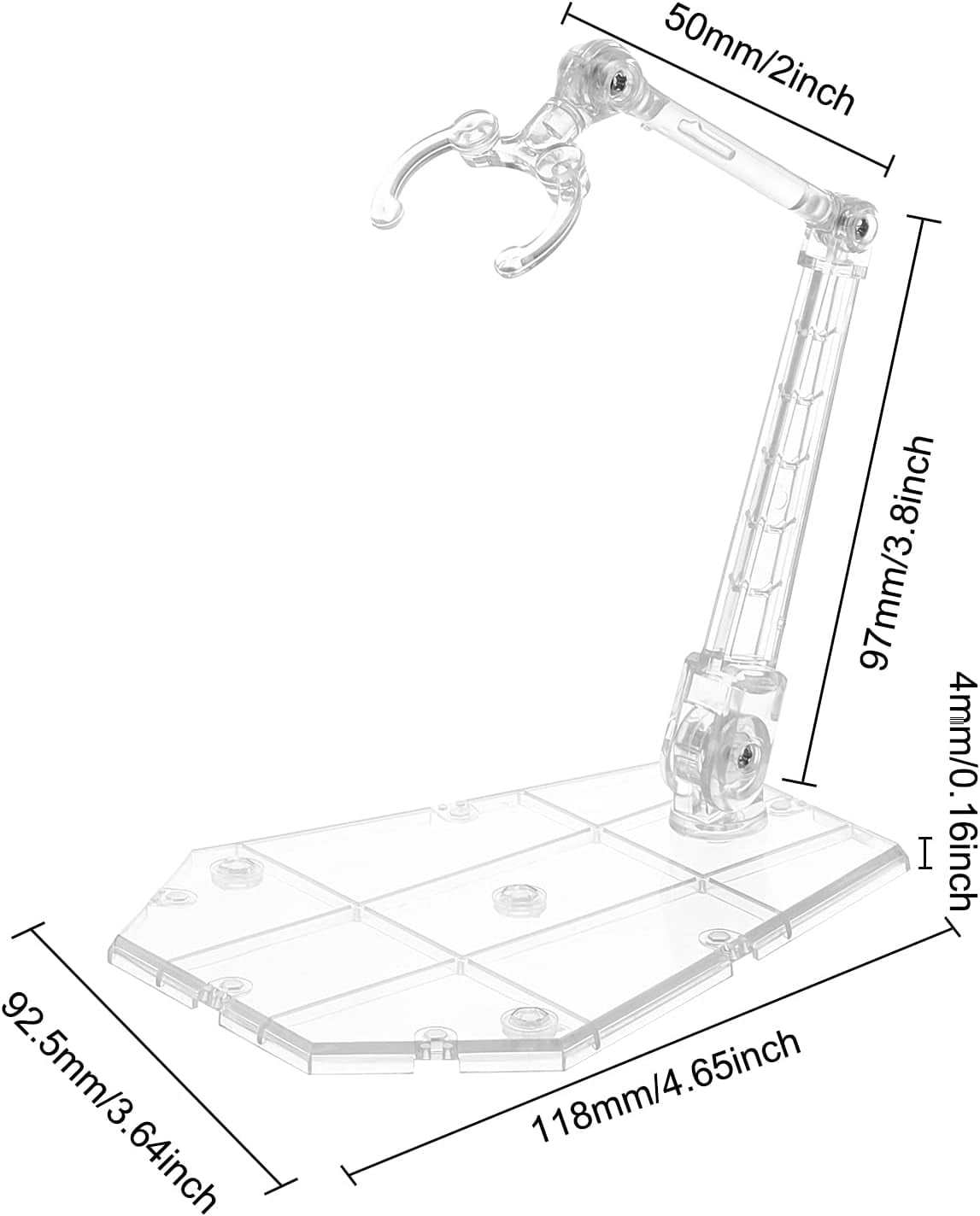 Action Figure Stand Stage Act Assembly Action Figure Display Holder ...