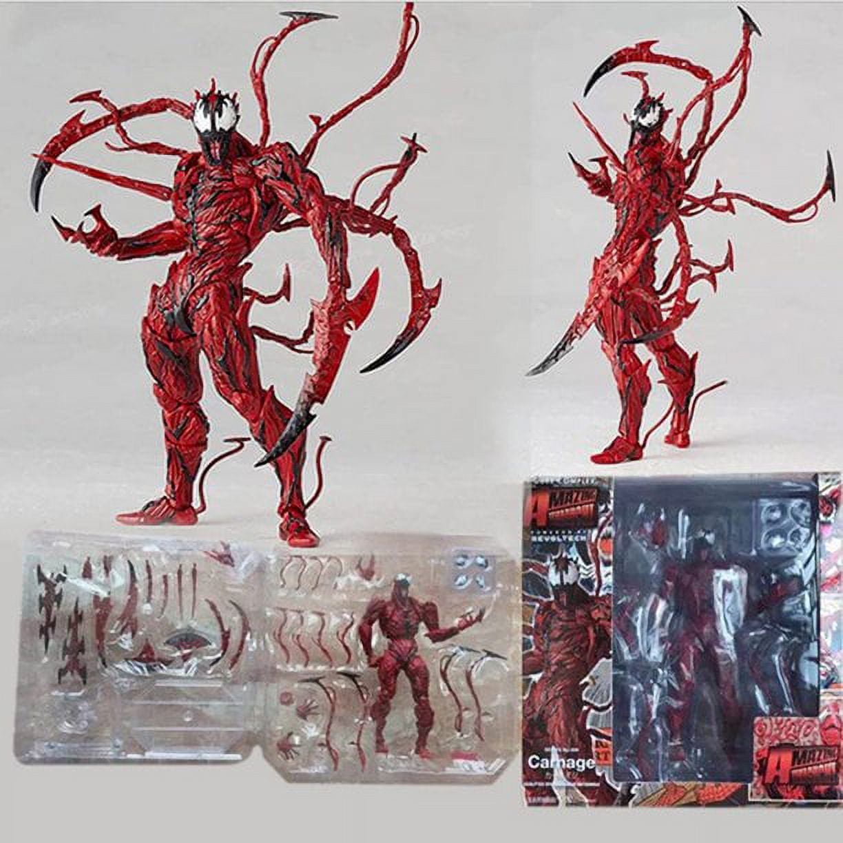 Action Figure Venom Toy Venom Carnage Action Figure Collectible Anime ...