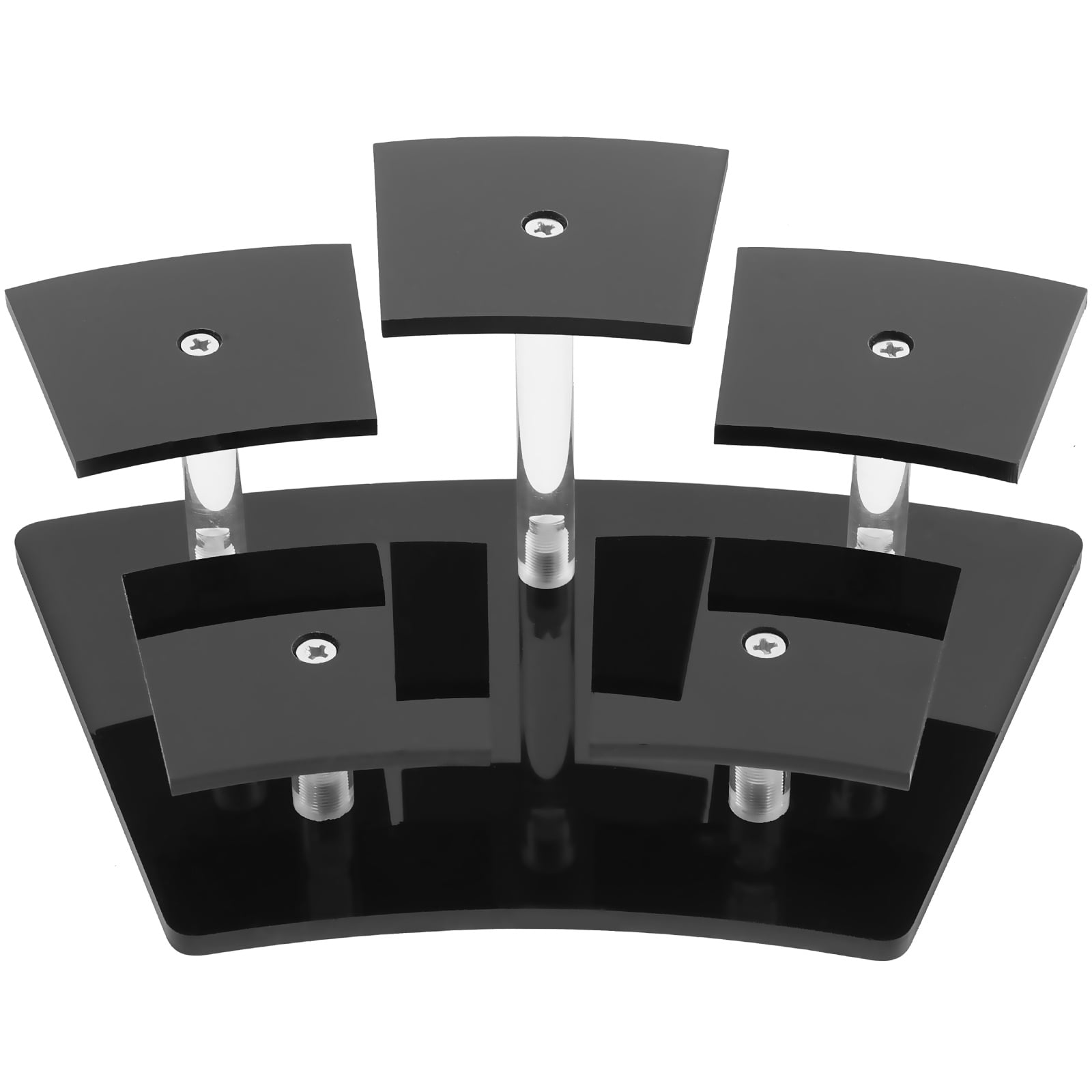 Action Figures Acrylic Rack Tier Display Stand Riser Organizer Glasses ...