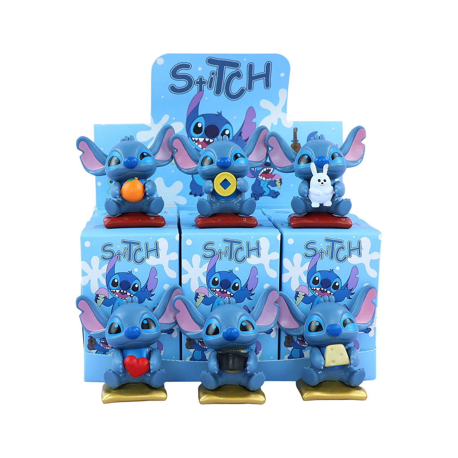 Action Figures Birthday Presents Stitch Toy Figure 2025 Party ...