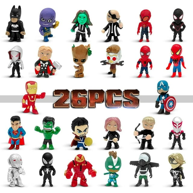 Action Figures Hero Adventures Marvel Ultimate Super Hero Set, J&G 26 ...