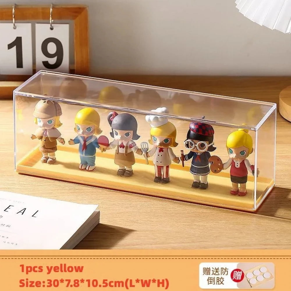 Action Figures Storage Box Acrylic Bind Box Doll Display Rack ...