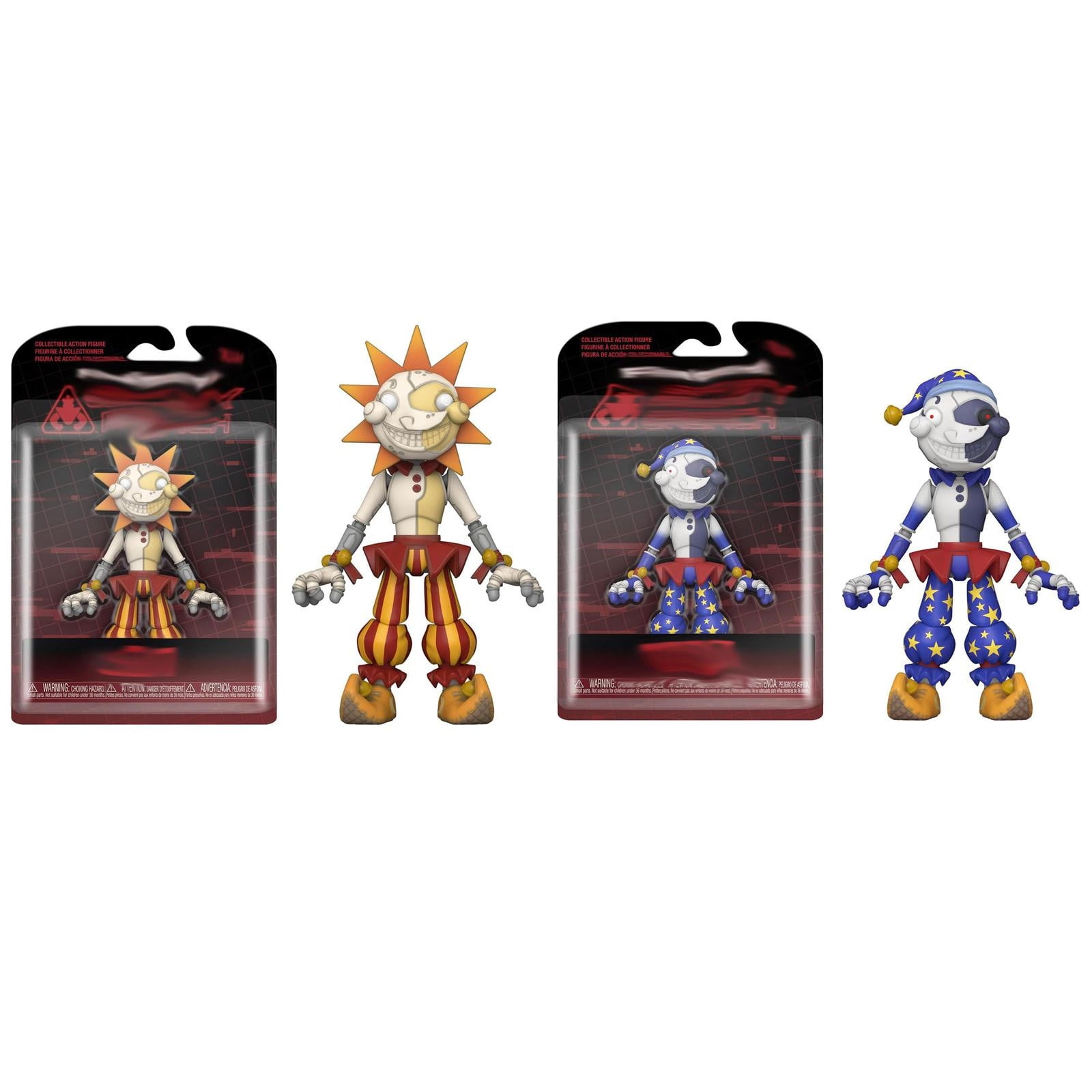 Seniver Sun and Moon Five Night's at Freddy's, 5", 2 Count - Walmart.com