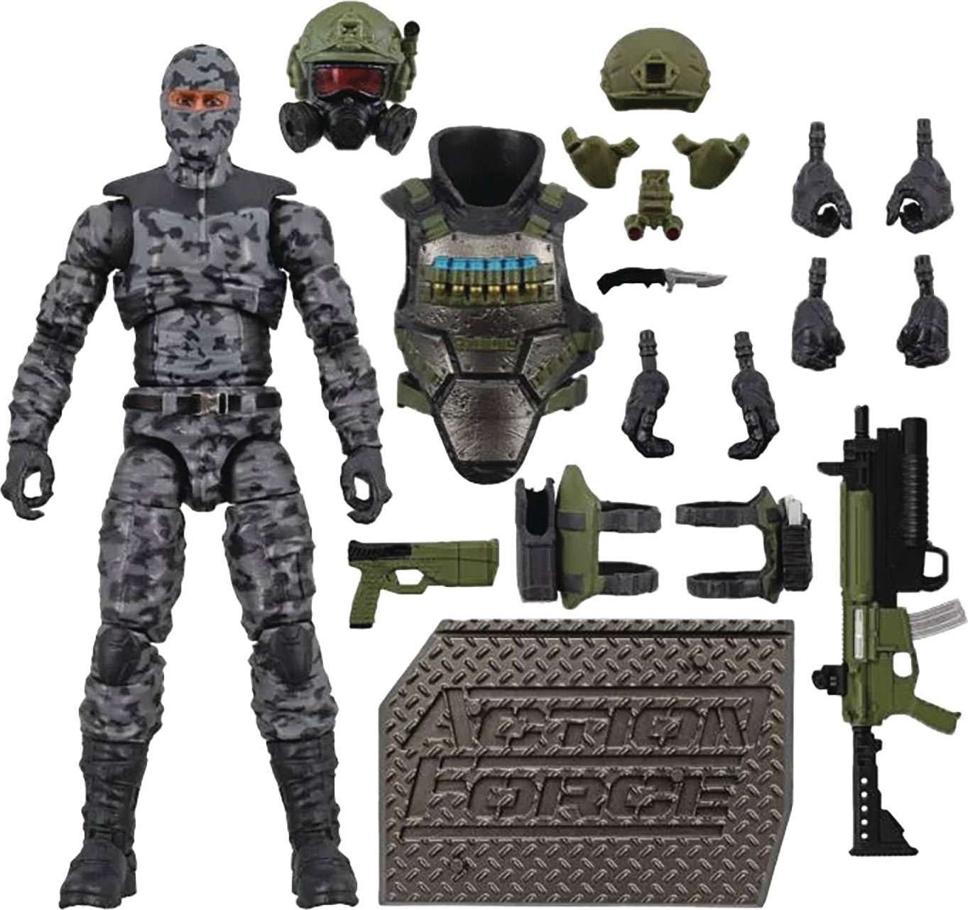 Action Force Urban Commando 1/12 Scale Action Figure - Walmart.com