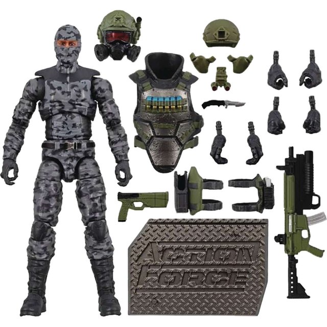 Action Force Urban Commando 1/12 Scale Action Figure - Walmart.com