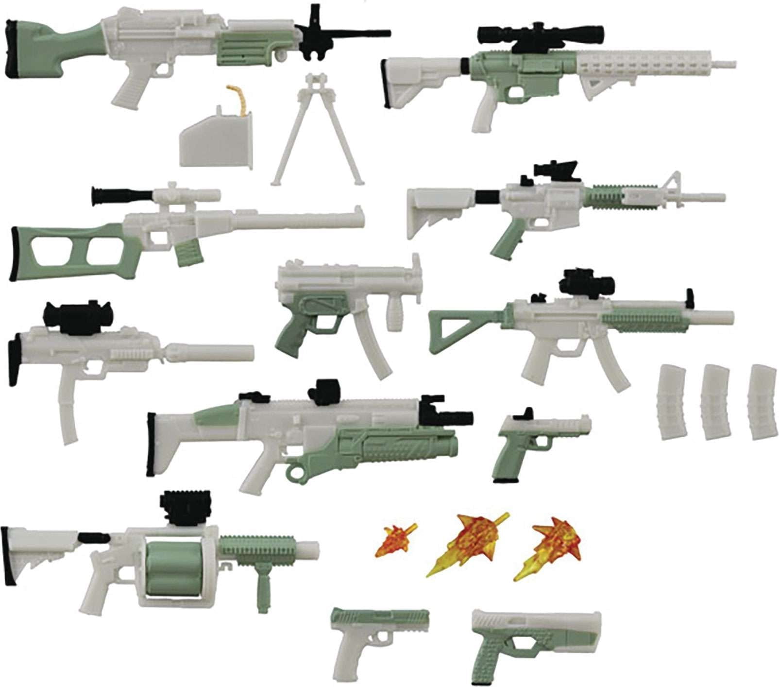 Action Force Weapons (Hotel) 1/12 Scale Action Figure Accessory Pack ...
