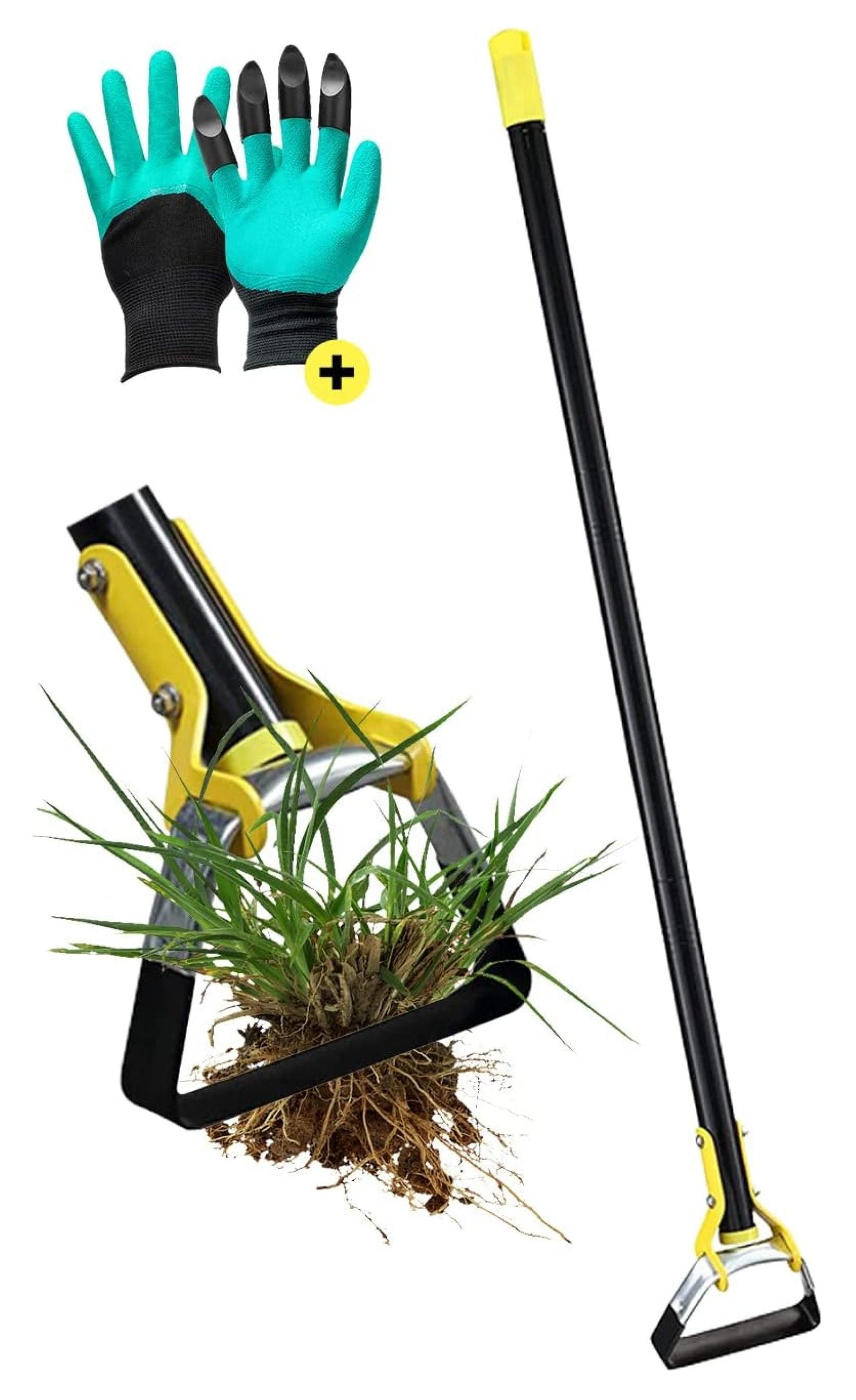 Action Hoe Hula Hoes Garden Tool Weeder Adjustable Long Handle Stirrup ...