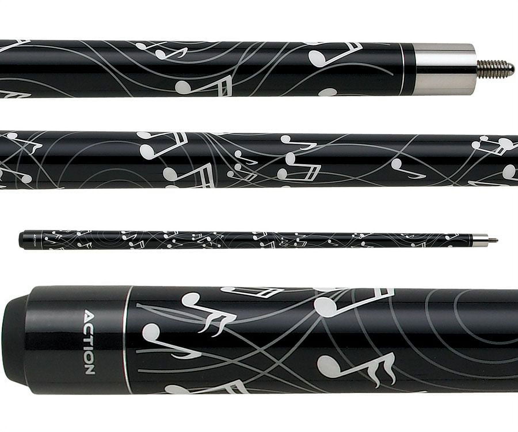 Action IMP17 Sound of Music Musical Notes Design Billiards Pool Cue ...