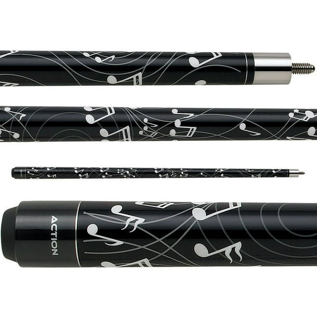 Action IMP17 Sound of Music Musical Notes Design Billiards Pool Cue ...