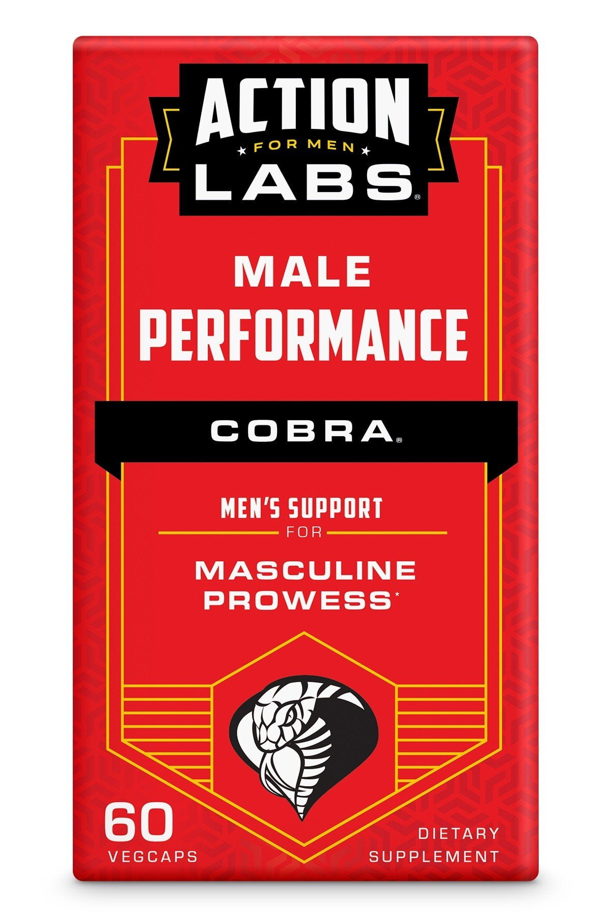 Action Labs Male Performance Cobra 60 Capsule - Walmart Business Supplies