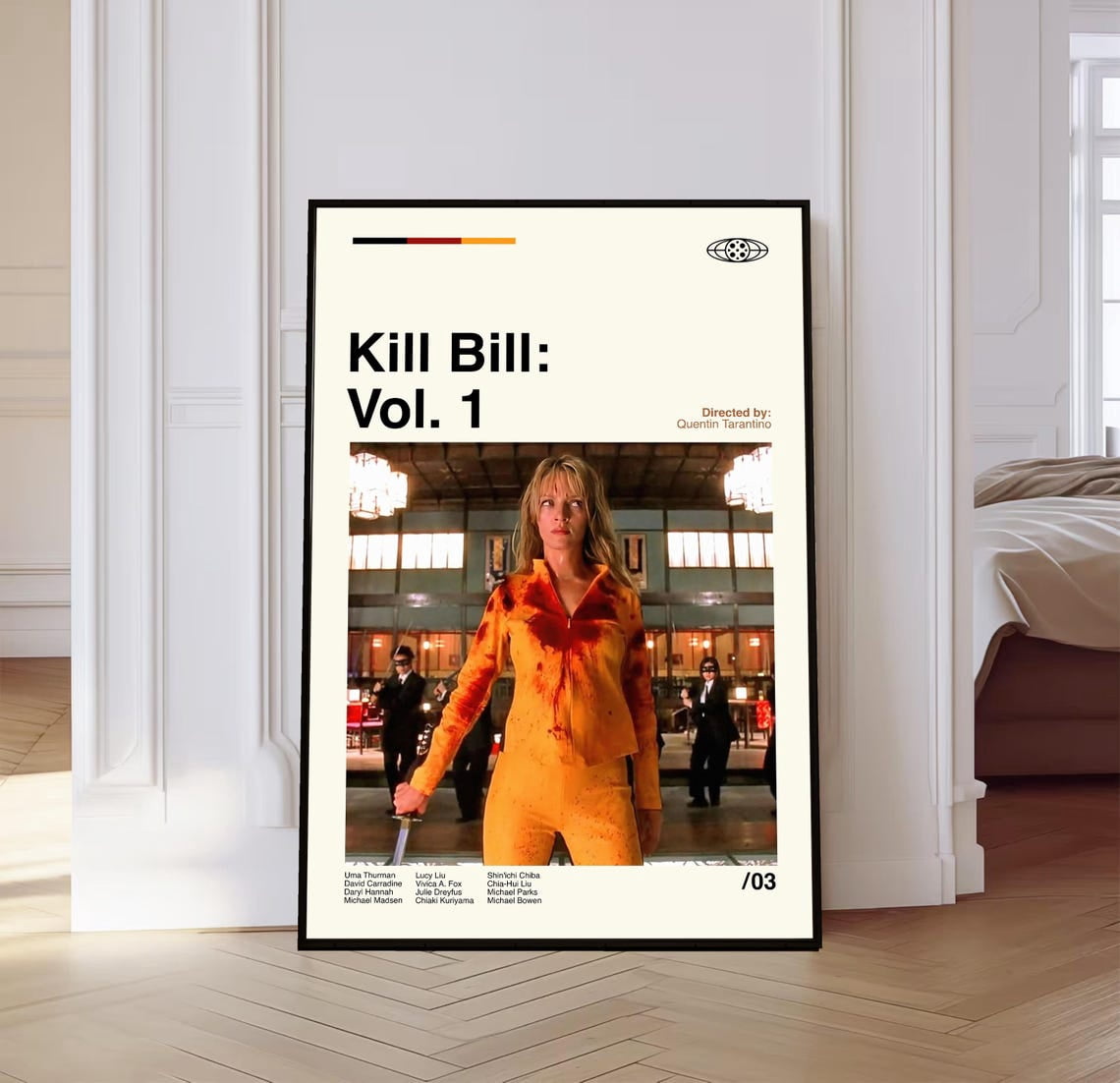 Action Movie Wall Decor Quentin Tarantino Inspired Art Cult Cinema ...