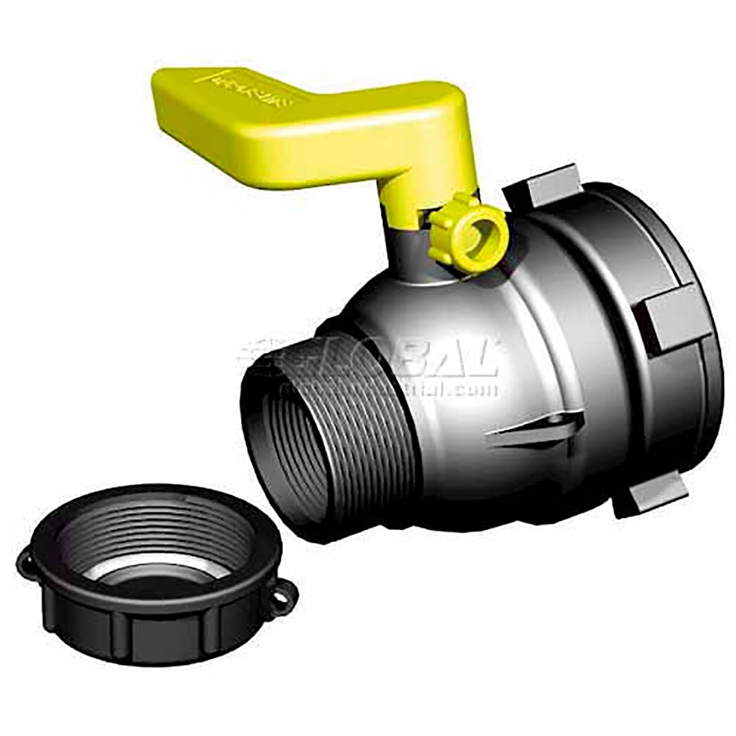 CPP-LM B700347 S75 x 6 Female Buttress x 2 in. Male NPT Pipe Thread IBC ...