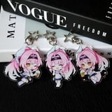 Action RPG Anime Character Acrylic Keychain Cute Chibi Bag Charm Fan ...