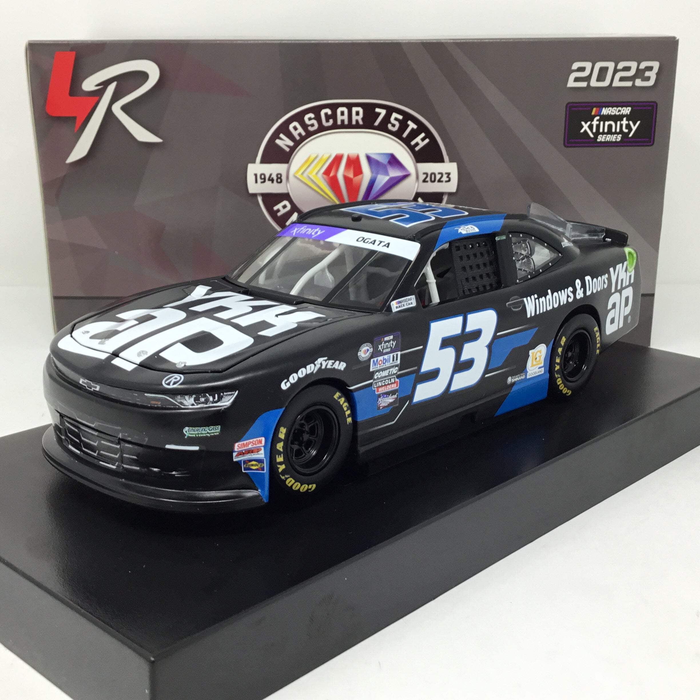 Action Racing Akinori Ogata 2023 #53 YKK AP 1:24 Xfinity Series Die ...