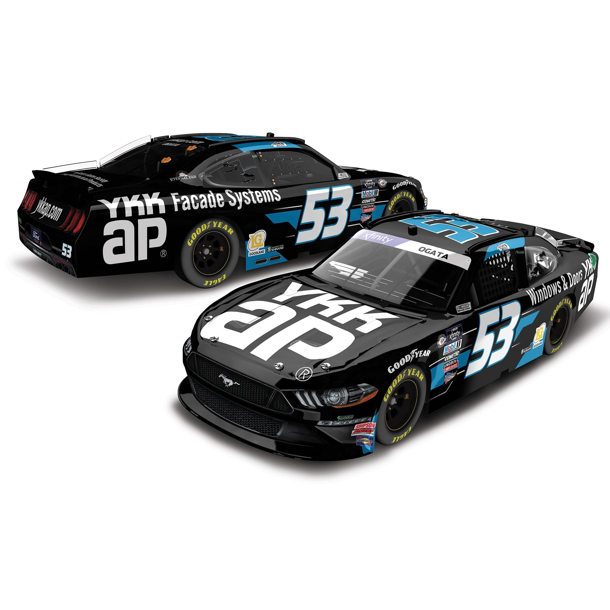 Action Racing Akinori Ogata 2023 #53 YKK AP 1:64 Xfinity Series Die ...