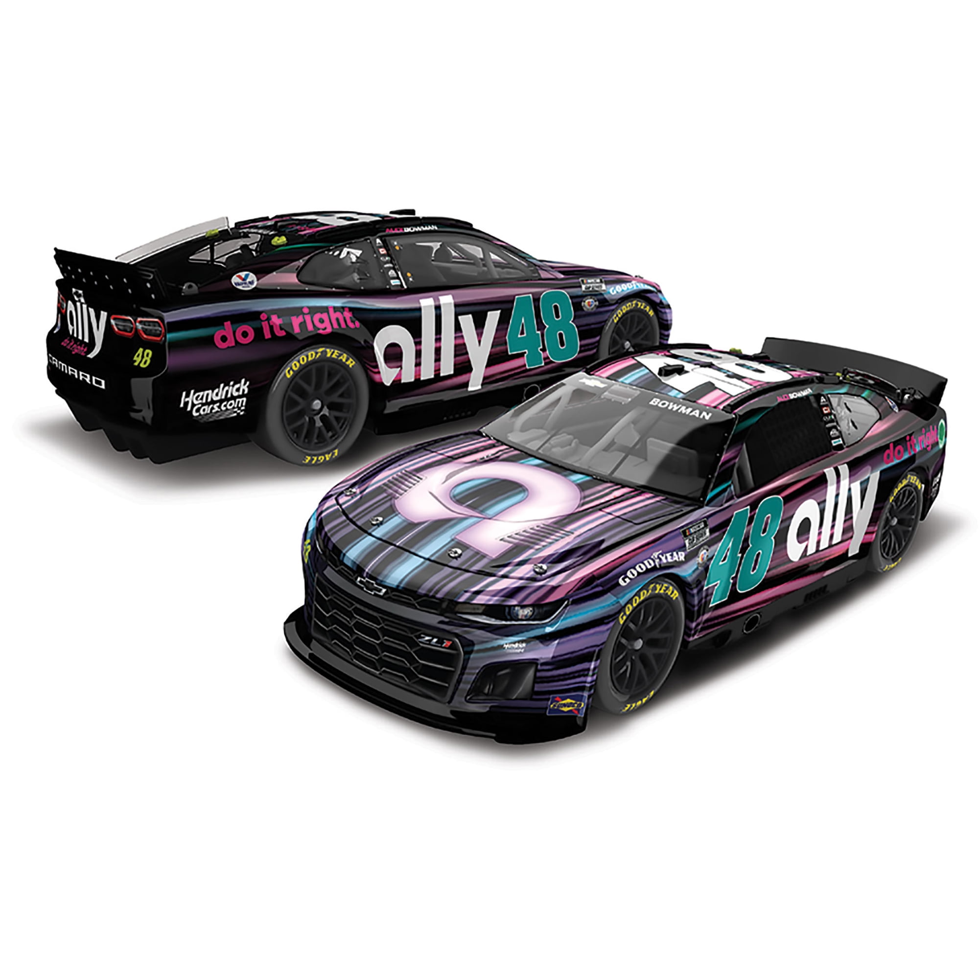 Action Racing Alex Bowman 2023 #48 ally Night 1:64 Regular Paint Die ...