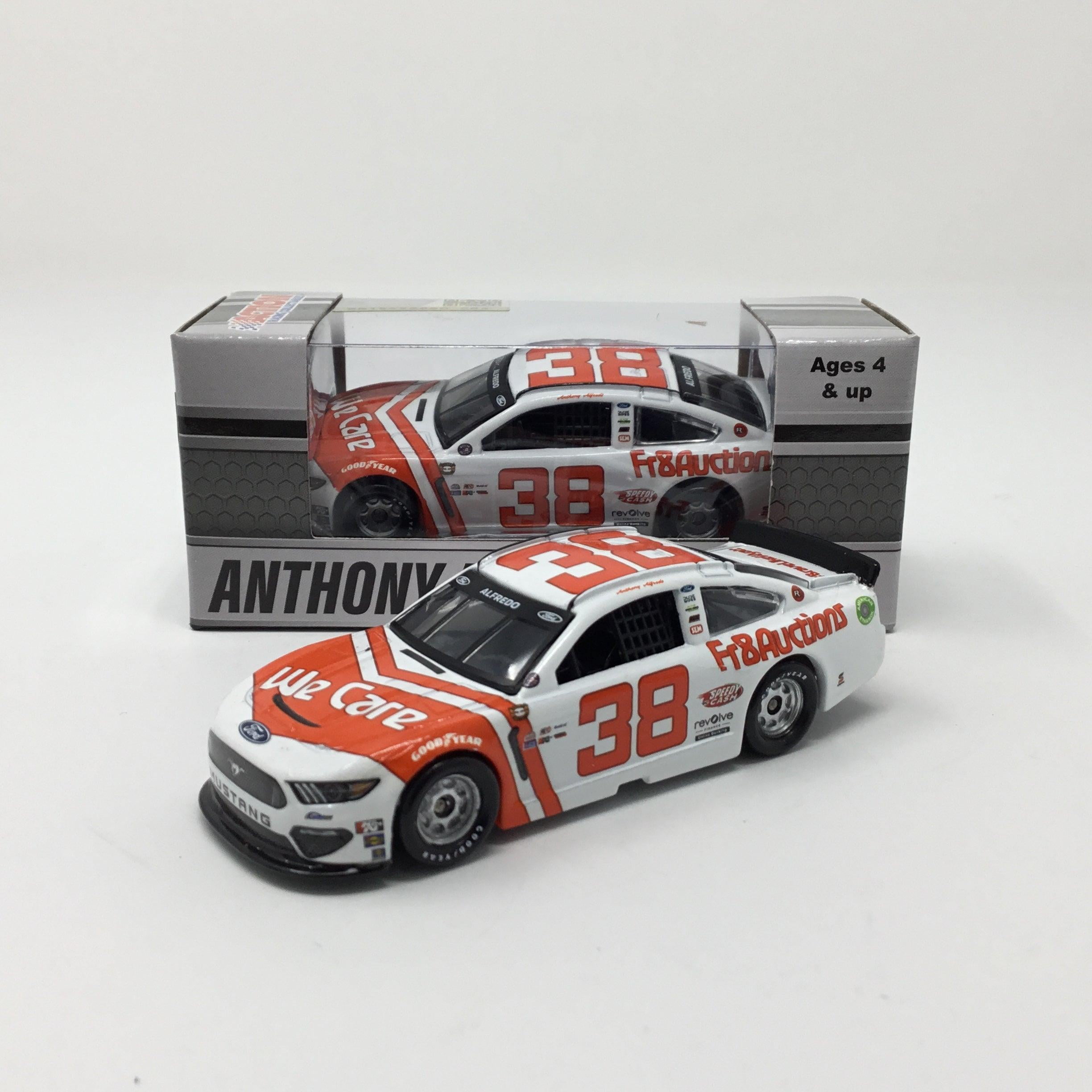 Action Racing Anthony Alfredo 2021 #38 FR8Auctions.com Throwback 1:64 Regular Paint Die-Cast ...