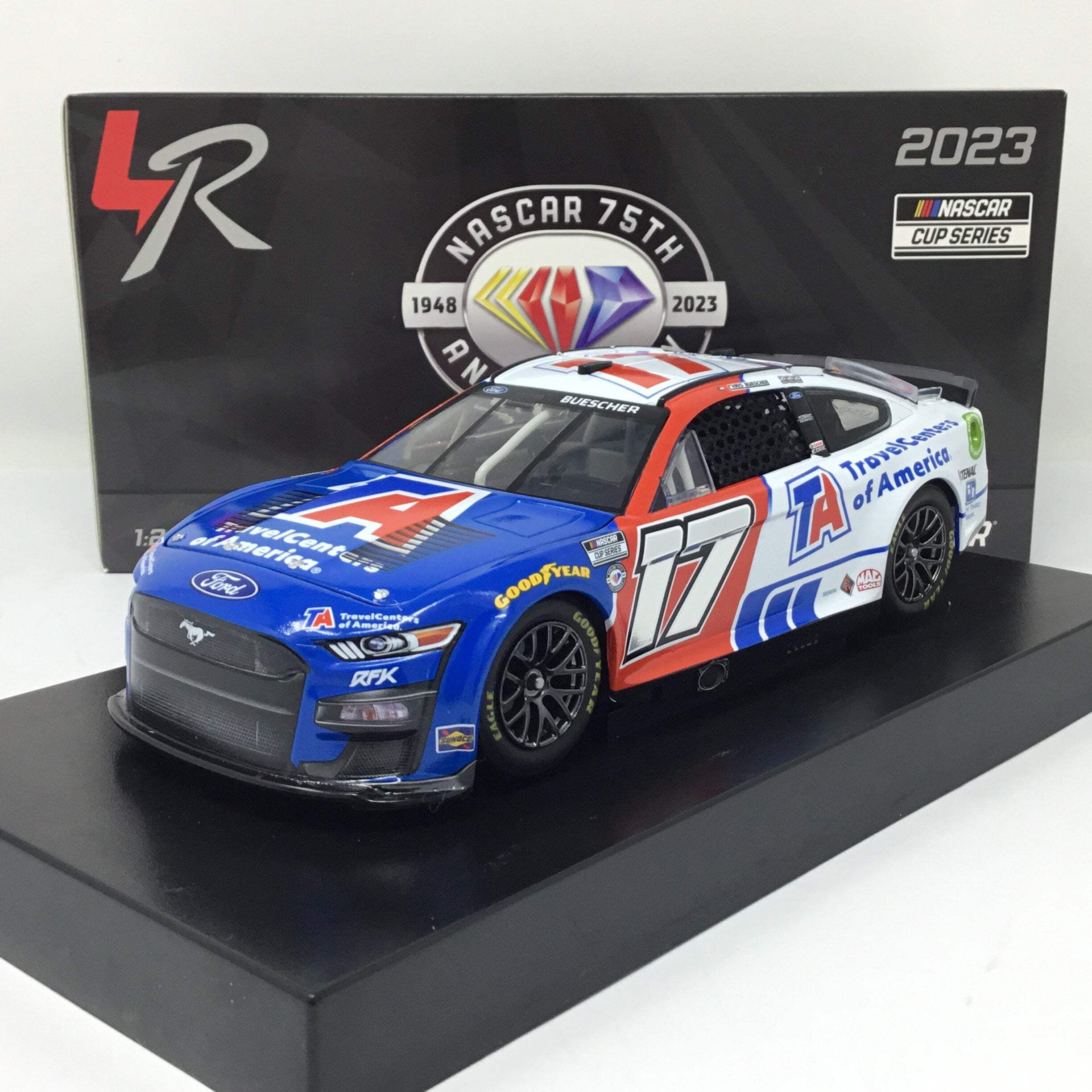 Action Racing Chris Buescher 2023 #17 TravelCenters of America 1:24 ...