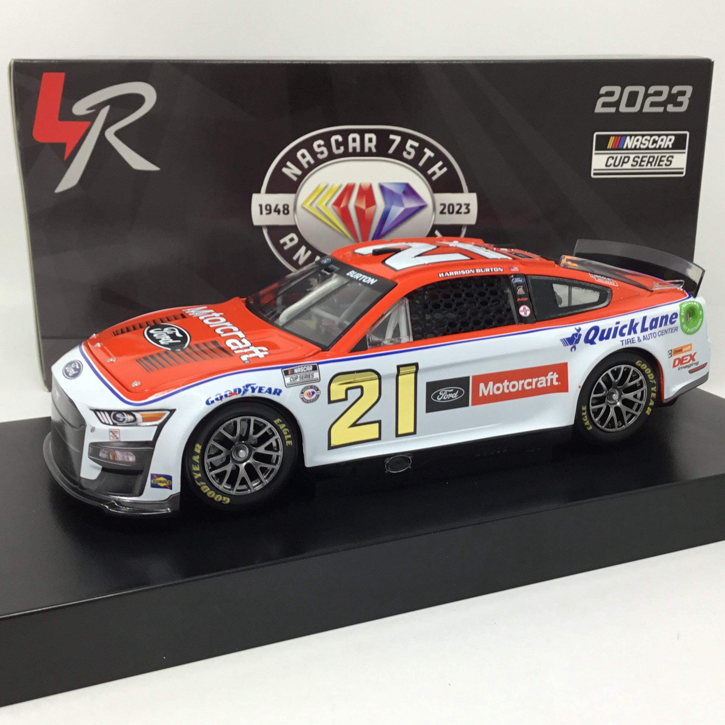 Action Racing Harrison Burton 2023 #21 Motorcraft 1:24 Regular Paint ...