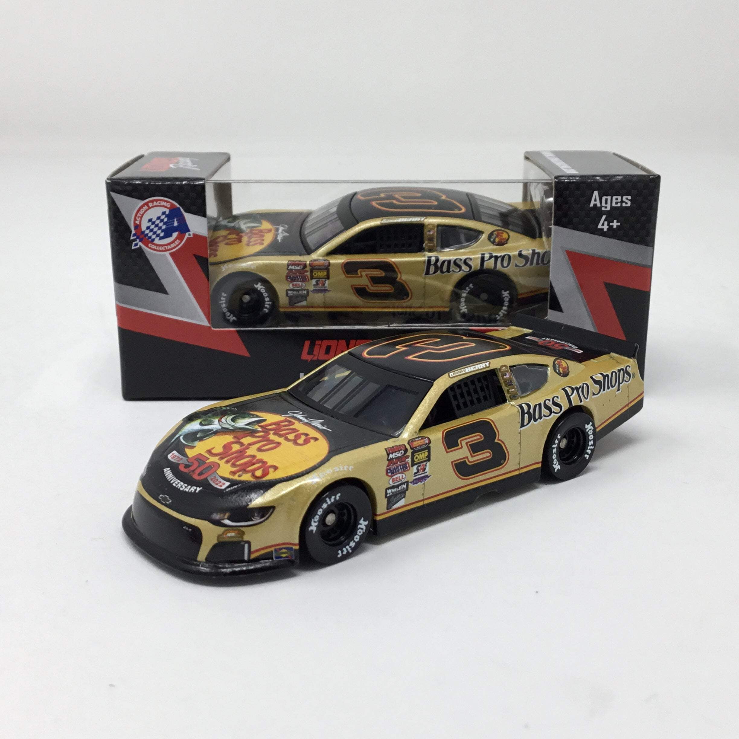 Action Racing Josh Berry 2022 #3 Bass Pro Shops 1:64 Late Model Die ...