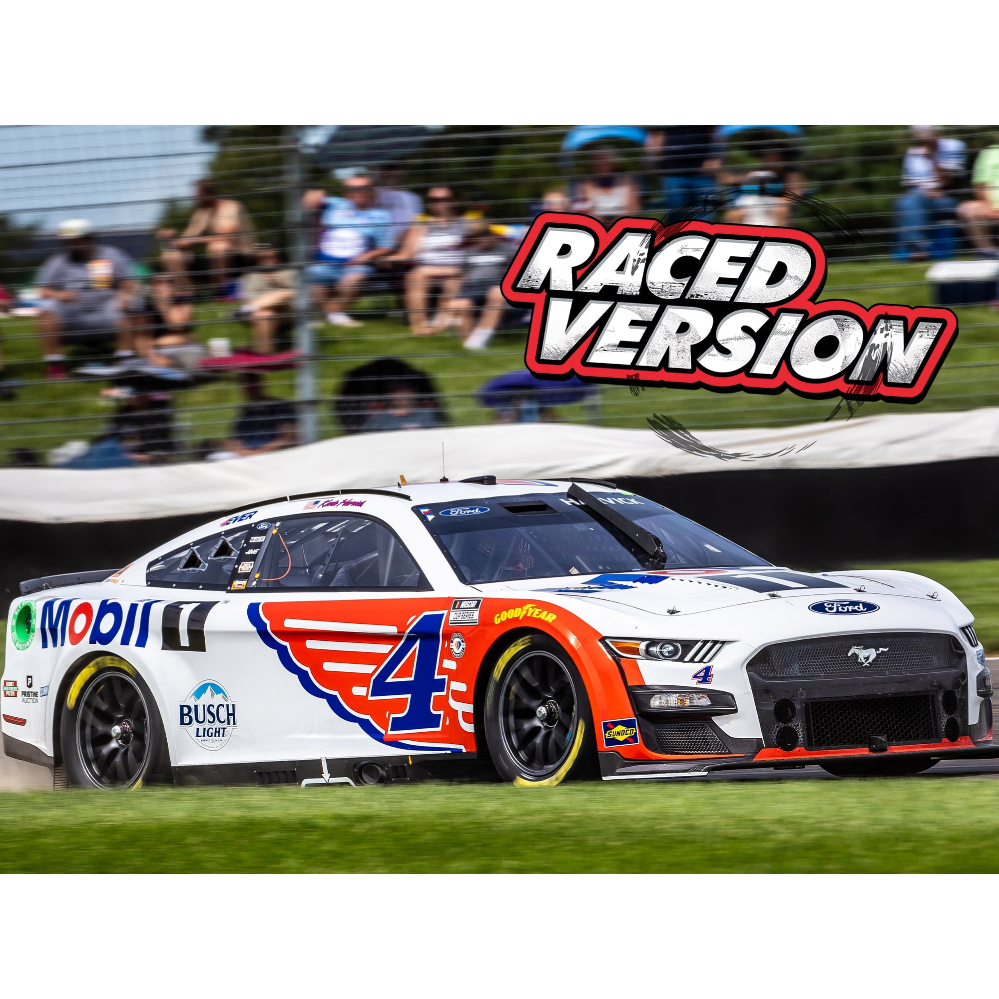 Action Racing Kevin Harvick 2023 #1 Mobil Wings 1:24 Elite Die-Cast ...