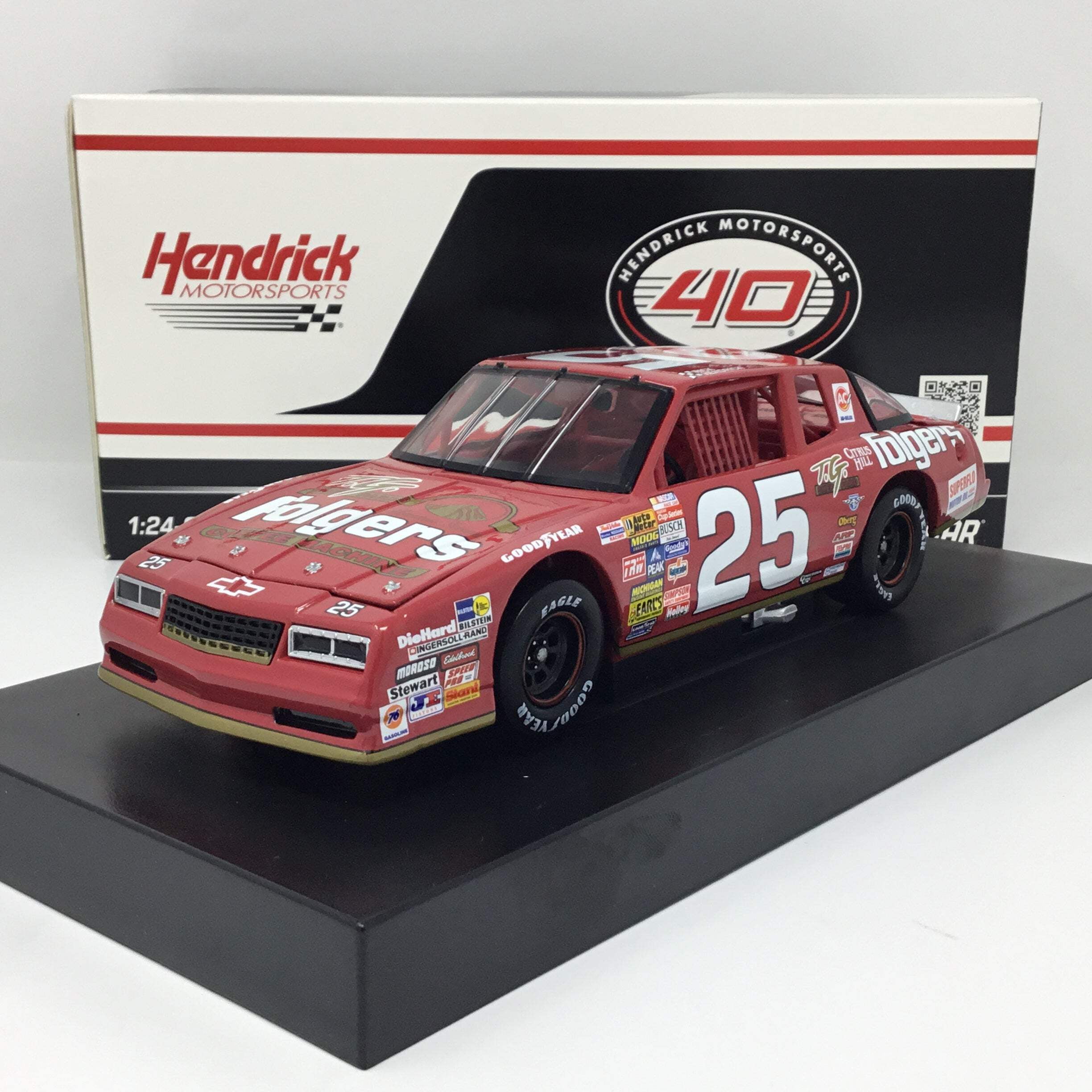 Action Racing Rick Hendrick 1987 #25 Folgers 1:24 Regular Paint HMS ...
