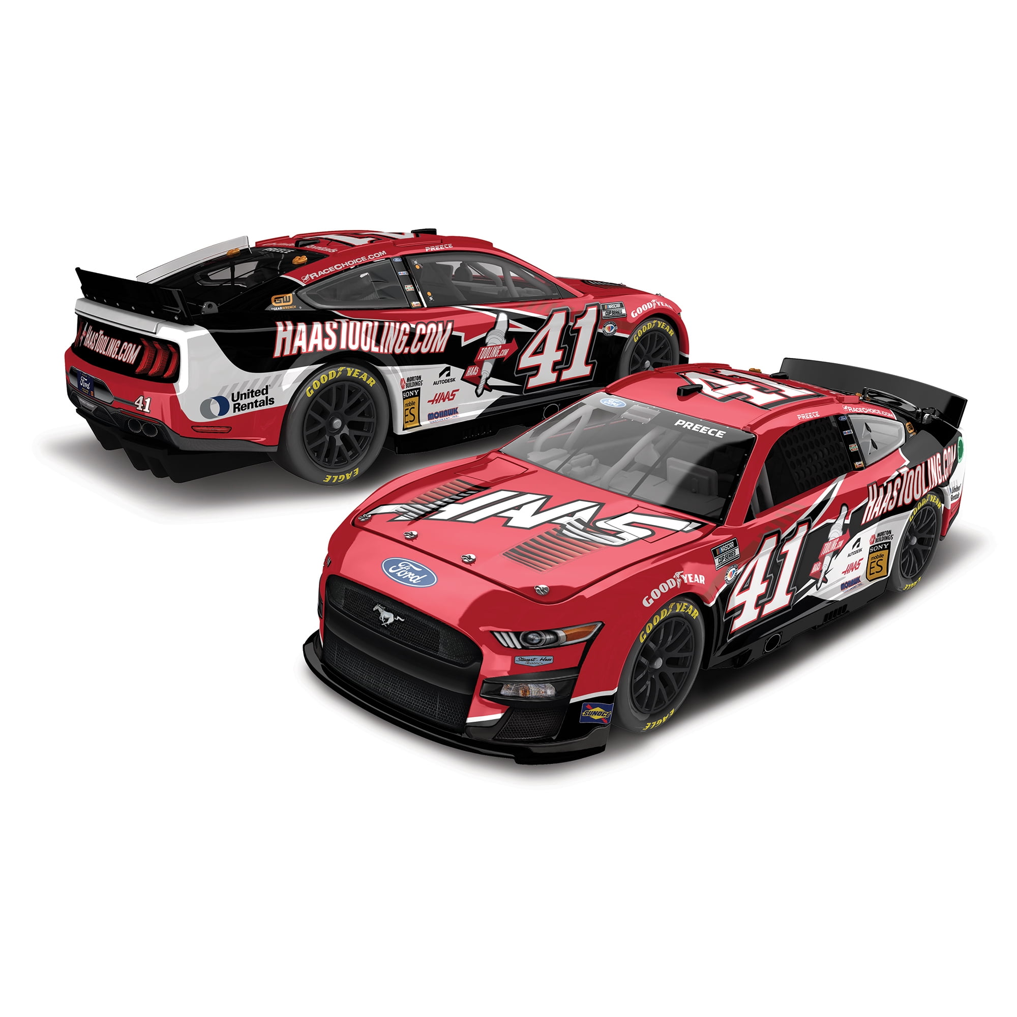 Action Racing Ryan Preece 2023 #41 HAAS Tooling 1:24 Elite Die-Cast Ford Mustang - Walmart.com