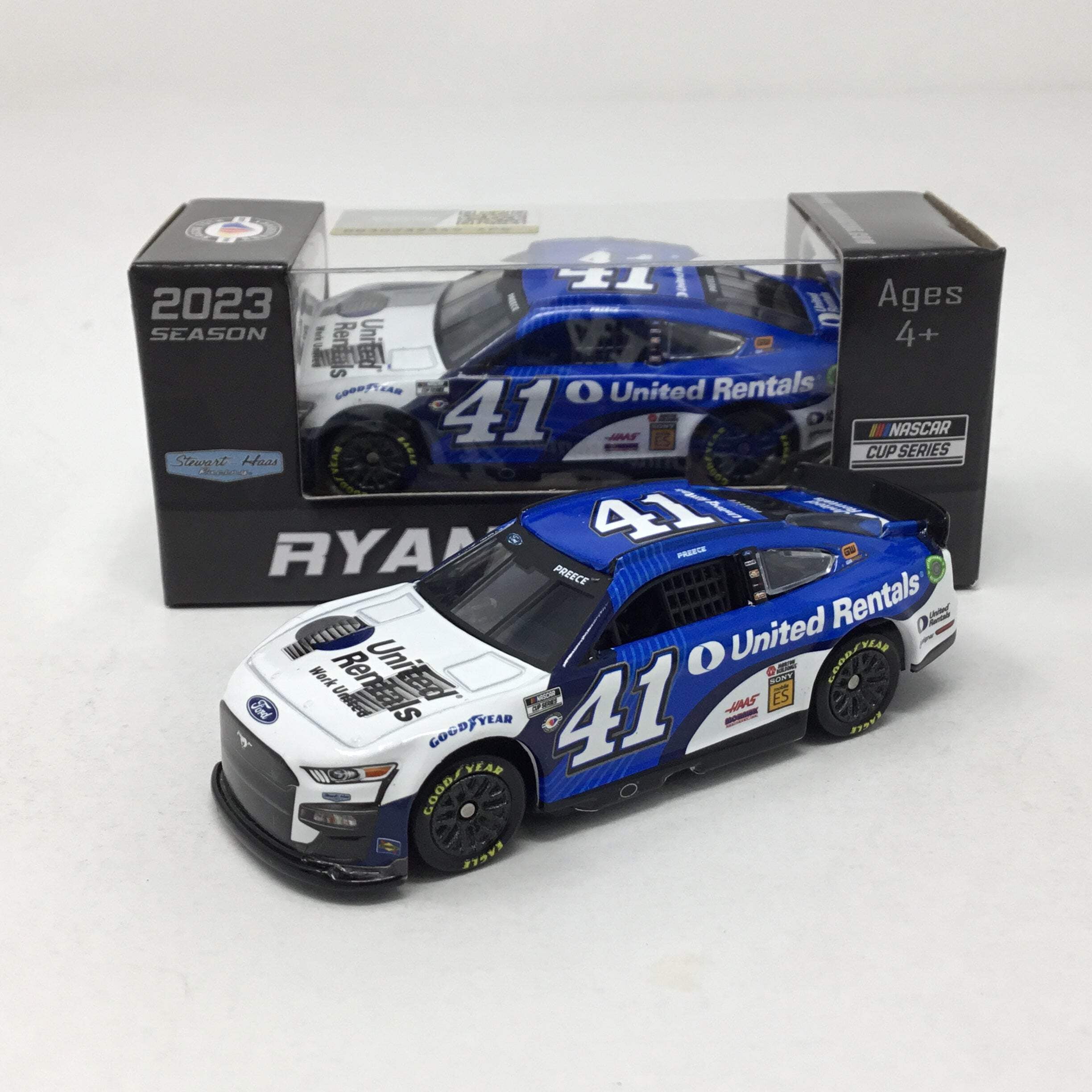 Action Racing Ryan Preece 2023 #41 United Rentals 1:64 Regular Paint ...