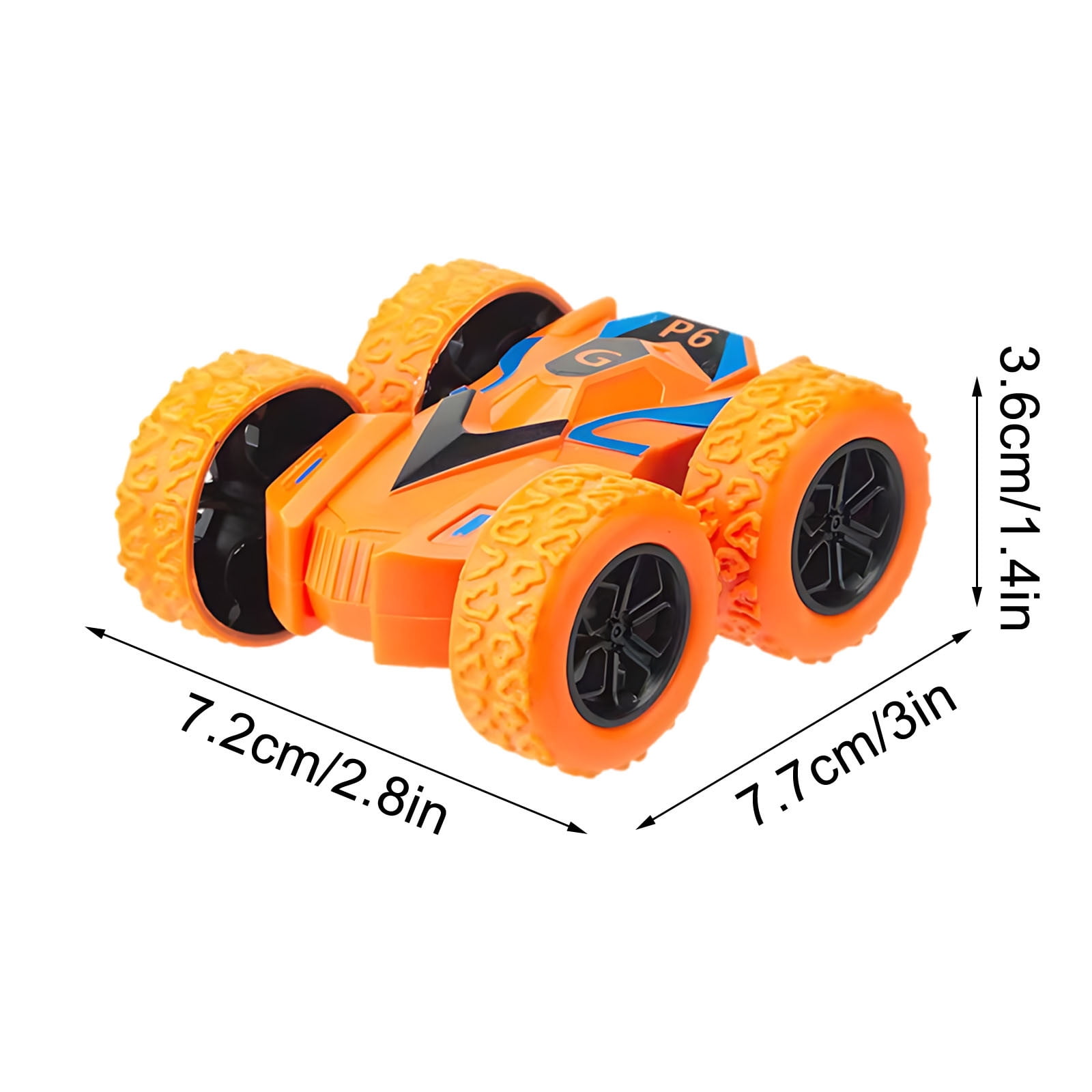 Action Scenario Dual-Side Stunt Car Inertia Powered Off-Road Vehicle ...