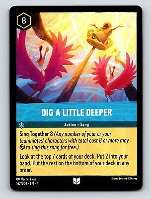 Action Song Dig A Little Deeper Lore Singer Ability Yellow Disney ...
