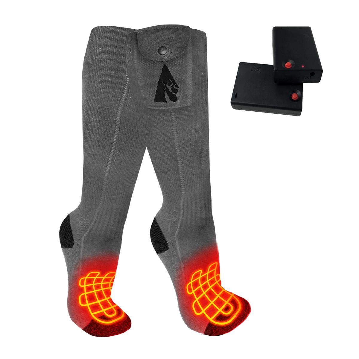 ActionHeat AA Classic Battery Heated Socks L/XL - Walmart.com