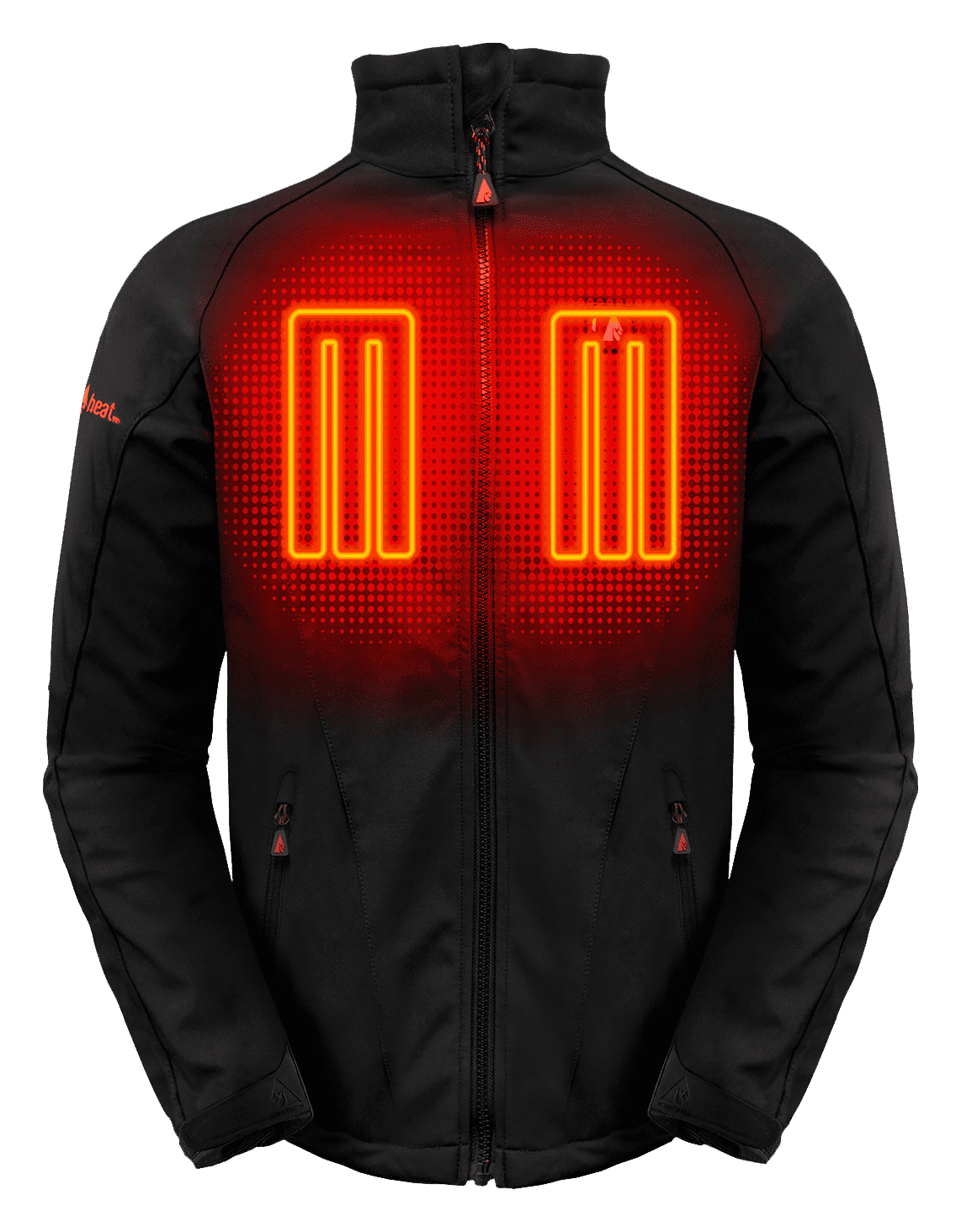 ActionHeat AH-JKT-5V-01-S 5V Battery Heated Soft-Shell Jacket for Men ...
