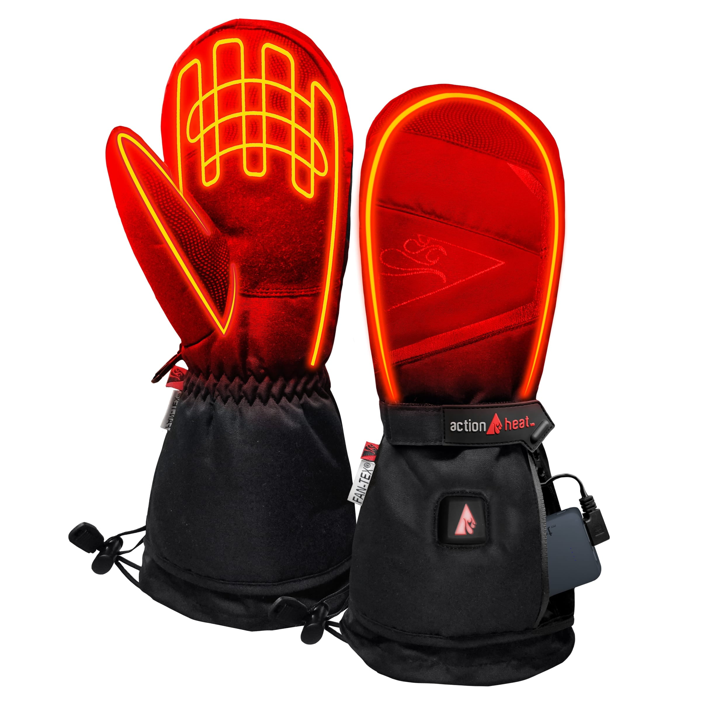 ActionHeat Women's 5V Battery Heated Mittens - Walmart.com