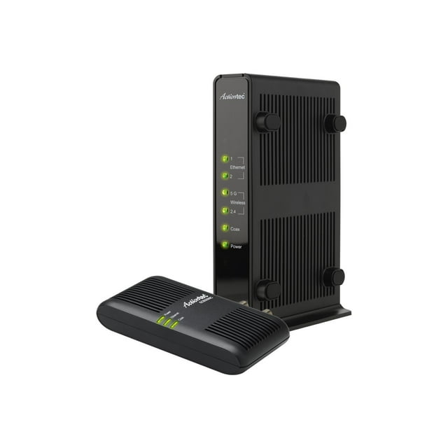 Actiontec WCB3000N Wireless Network Extender with MoCA and Gigabit ...