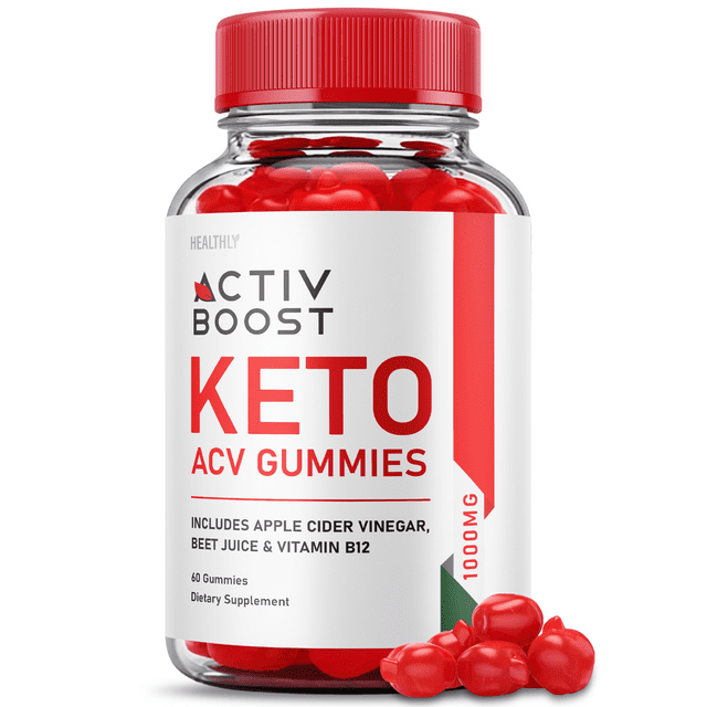 Healthly Activ Boost Keto ACV Gummies, Weight Loss Chewables, Dietary ...