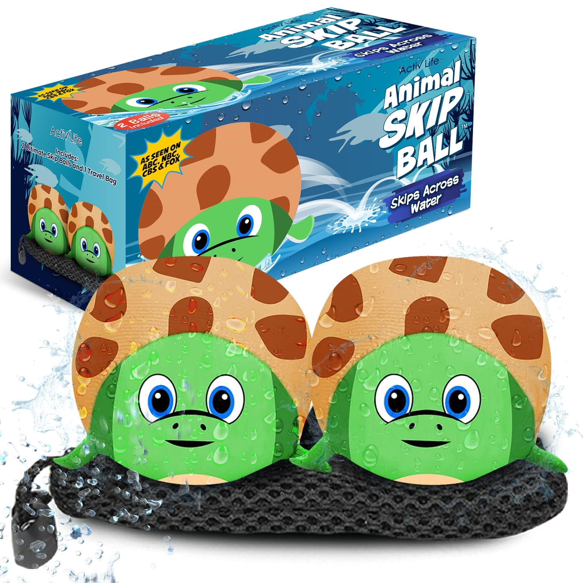 Activ Life 2 Pack Skip Balls, Water Toys for Kids, Friends, Family at ...
