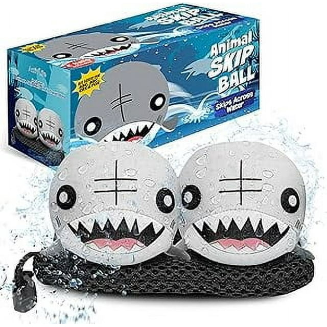Activ Life The Ultimate Skip Ball – Water Bouncing Ball (2 Pack) Create ...
