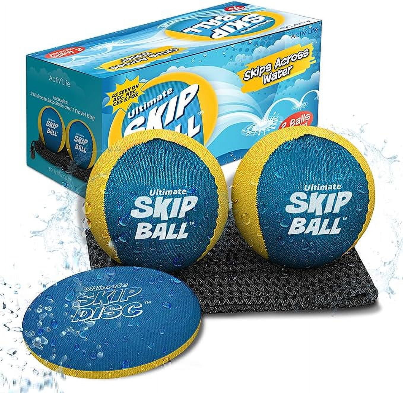 Activ Life The Ultimate Skip Ball – Water Bouncing Ball Create Lasting ...