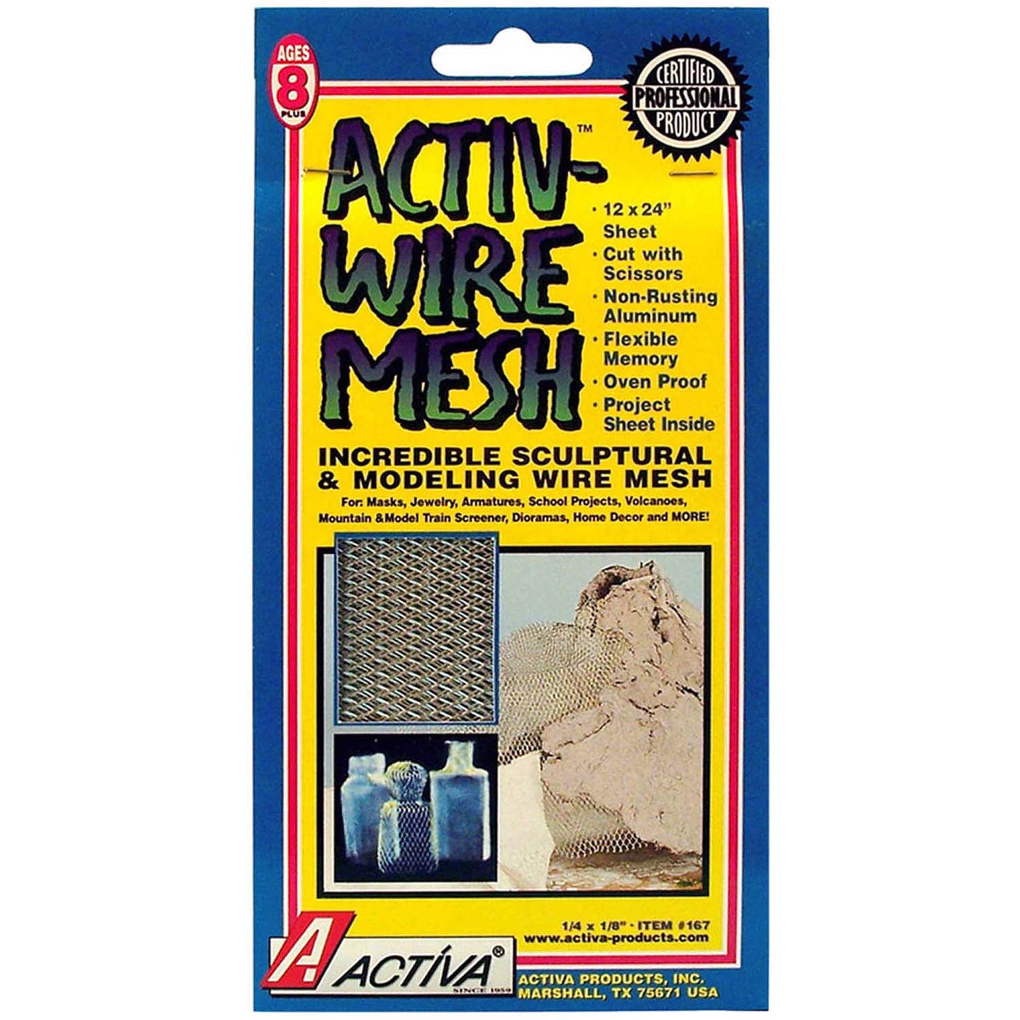 Activ-Wire Mesh, 12" x 24" Sheet, 6 packs - Walmart.com